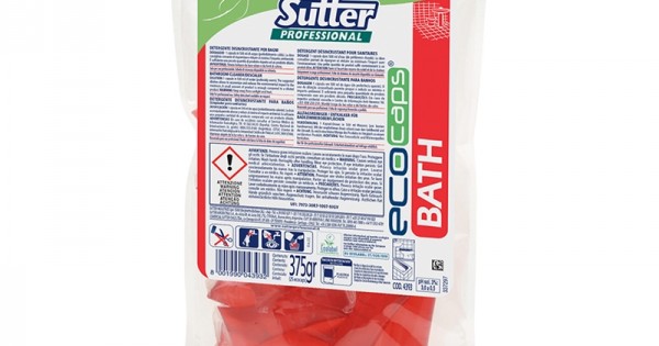Sutter Препарат за почистване на баня Ecocaps Bath, 25 капсули x 15 g ...