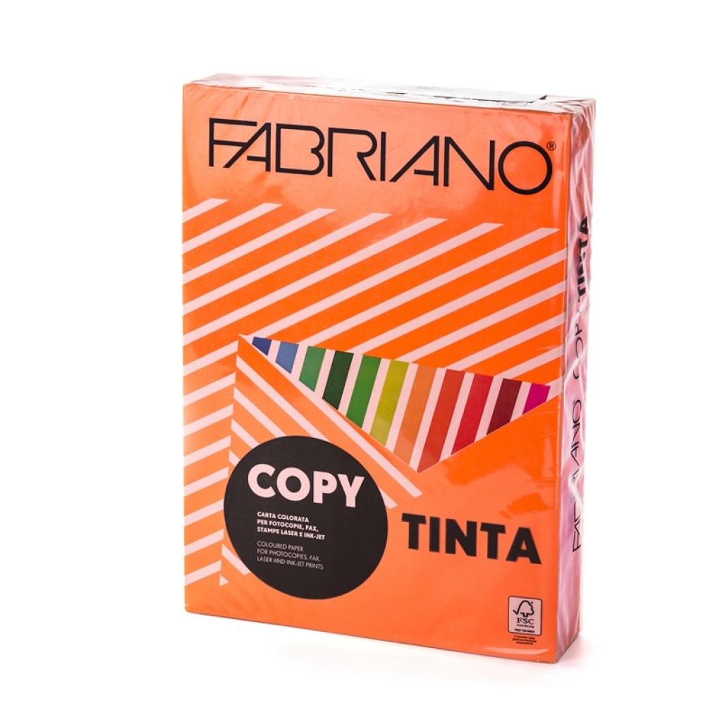 Fabriano Копирна хартия Copy Tinta, A4, 80 g/m2, оранжева, 500