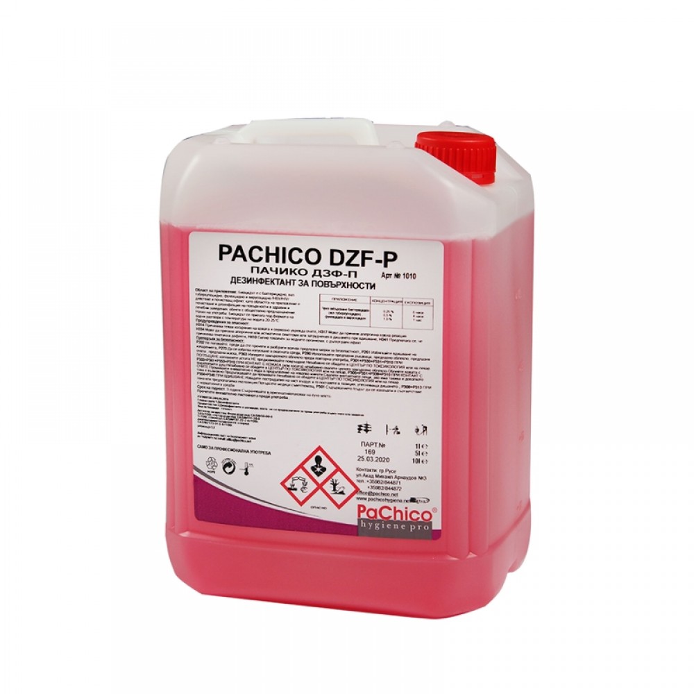 PaChico Дезинфектант DZF P, 5 L - от Мебели Богдан на супер цена