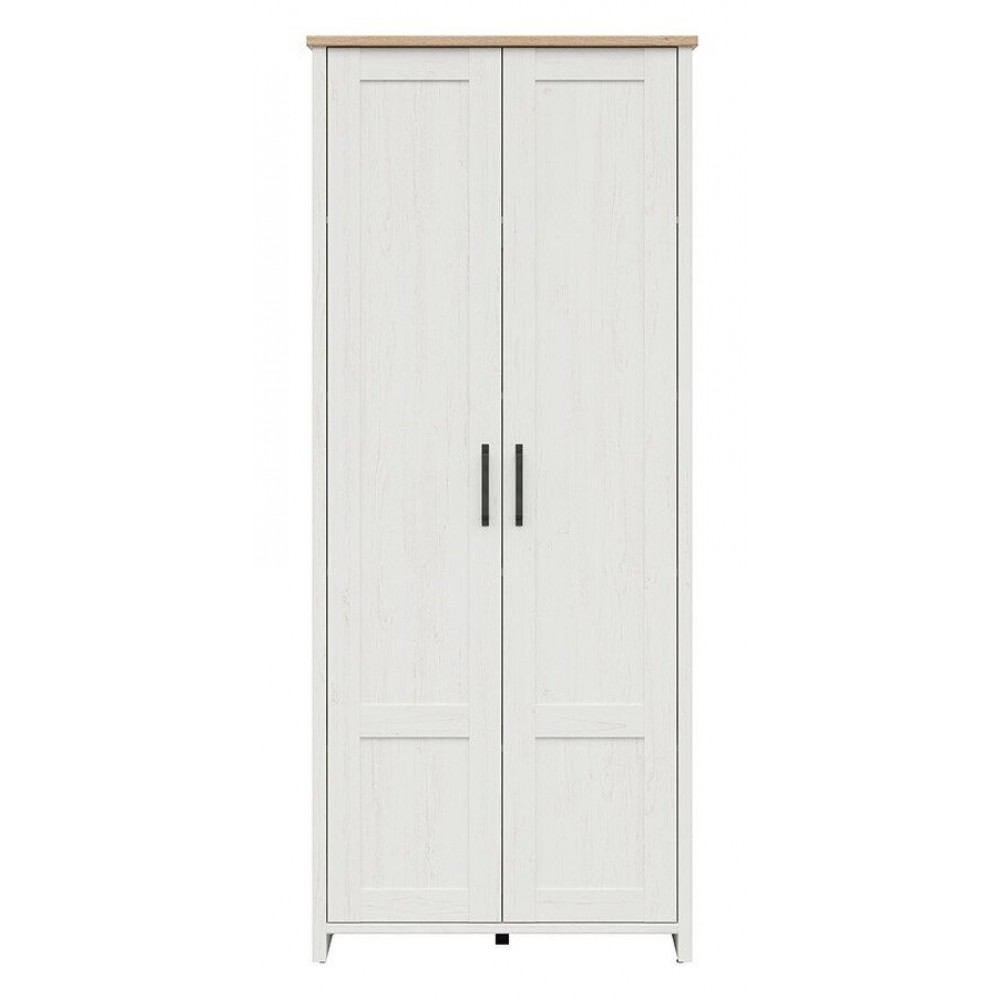 Двукрилен гардероб LOKSA SZF2D/85 - от Мебели Богдан на супер цена