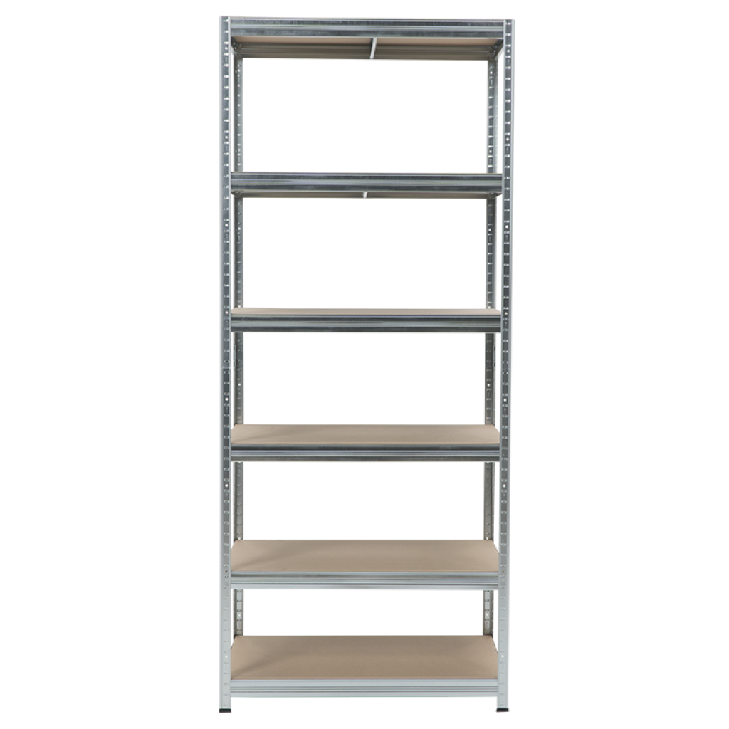 Метален стелаж STAR 213x90x60 см, до 250 кг на рафт - цинк - от Мебели ...